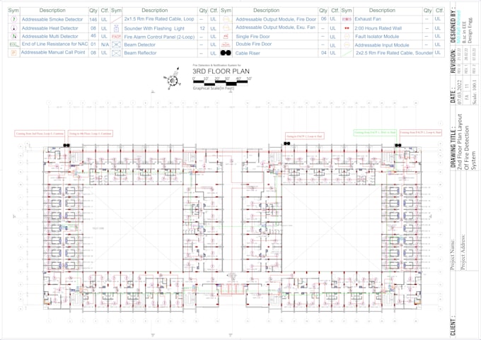 Do autocad fire detection drawing cfds and design by Md_rafi_ahmed0 ...