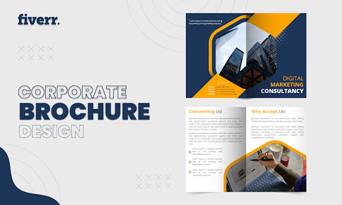 Design portfolio brochure, booklet and leaflet for company by Grapferry ...