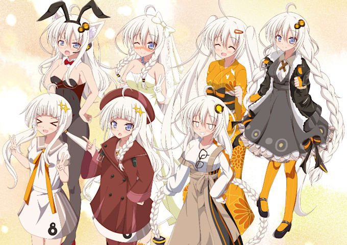 Design anime vtuber avatar or animated live2d model for streamer by ...