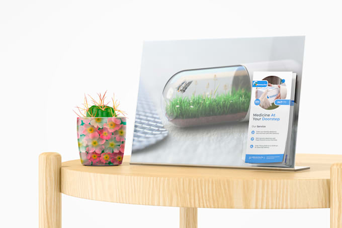 Design an amazing unique rack card for your brand promotion by ...