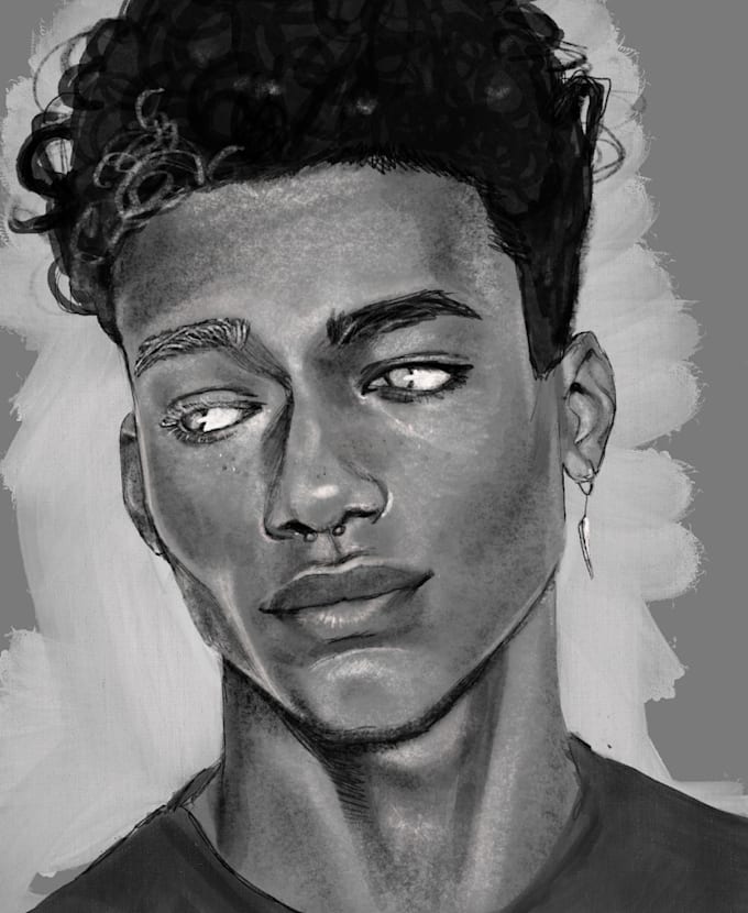 Draw you or a loved ones face really well by Laymanre | Fiverr