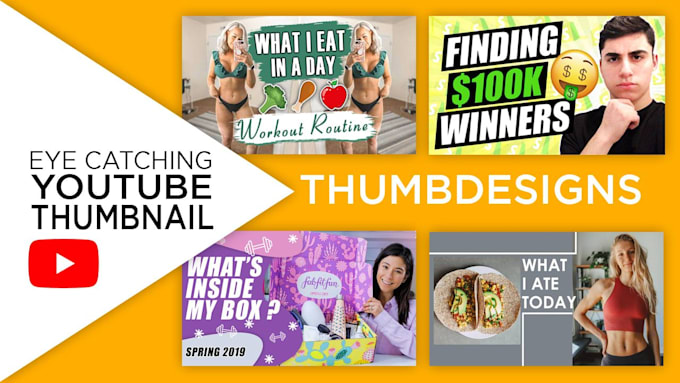 Create eye catchy youtube thumbnail by Raigoshi304 | Fiverr