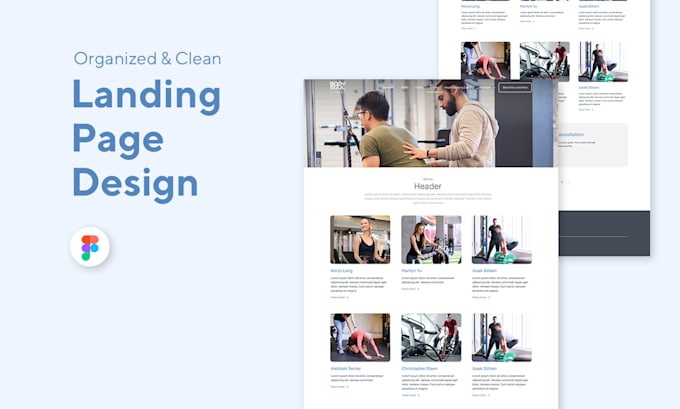 Do modern and user friendly web design layouts with figma and adobe xd ...
