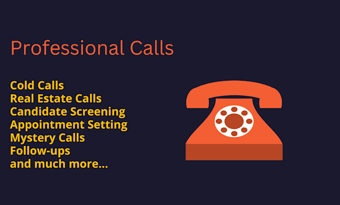 Make all your phone calls by Keirasal | Fiverr