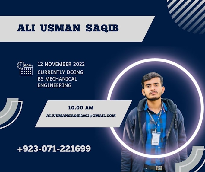 Do video editing and poster making for events by Aliusman191 | Fiverr