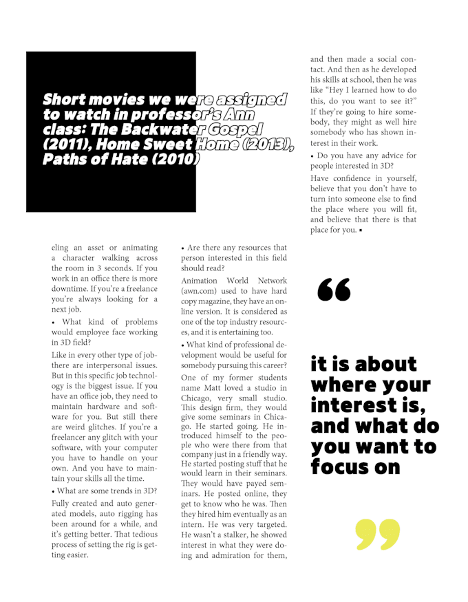 Make digital layout in adobe indesign by Hannahbannanah | Fiverr
