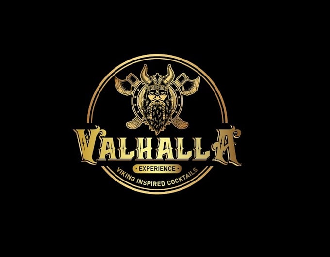 Design high quality valhalla logo with unlimited revision by ...