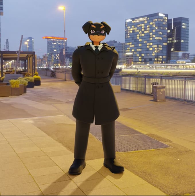 3d avatar rig ,character design,vr avatar fursona avatar rig, model ...