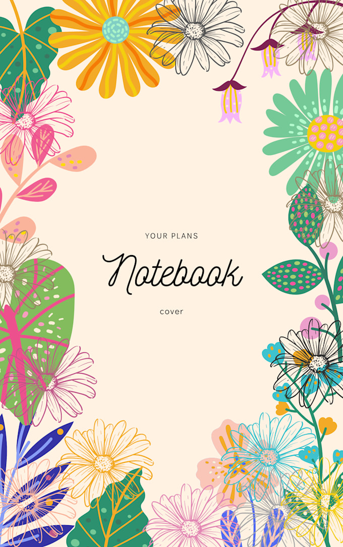 Create cute notebook cover templates design by Jannah143 | Fiverr