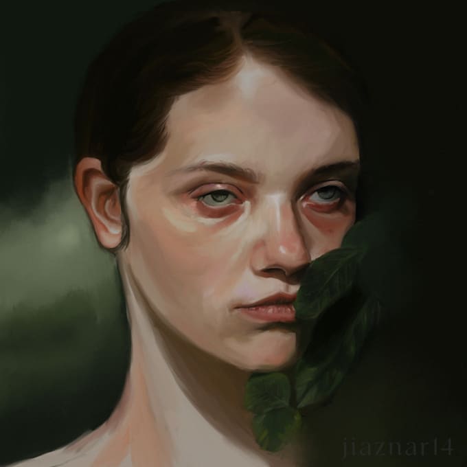 Create a semi realism art for your character by Jiaznar14 | Fiverr