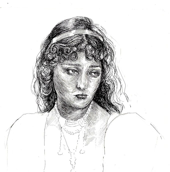 Hand Draw A Portrait Of You Or Your Loved Ones By Antoniadiama Fiverr
