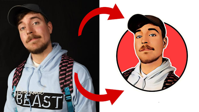 Make cartoon profile from your photography by Mbsbnr | Fiverr Make cartoon profile from your photography by Mbsbnr | Fiverr