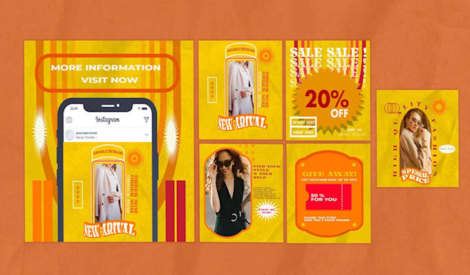 Design custom social media carousel posts for instagram by Krisnaadi985 | Fiverr