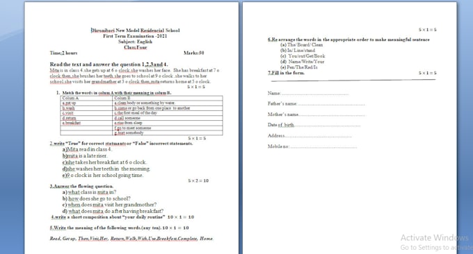 Create Salary Sheet Copy Paste Typing Excel Data Entry By Nimuroy Fiverr