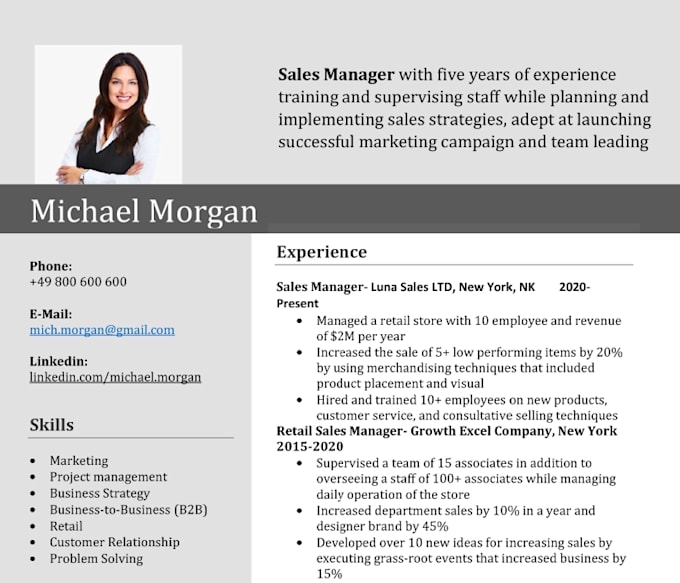 Create professional and unique eye catching resume design by Nimha96 ...