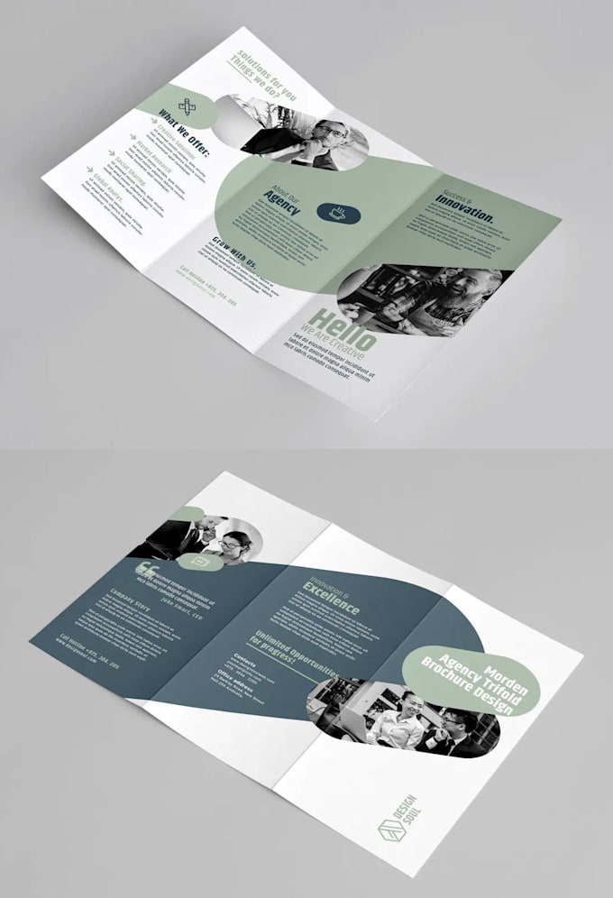 Design a minimalist or aesthetic brochure with in 1 day or less by ...