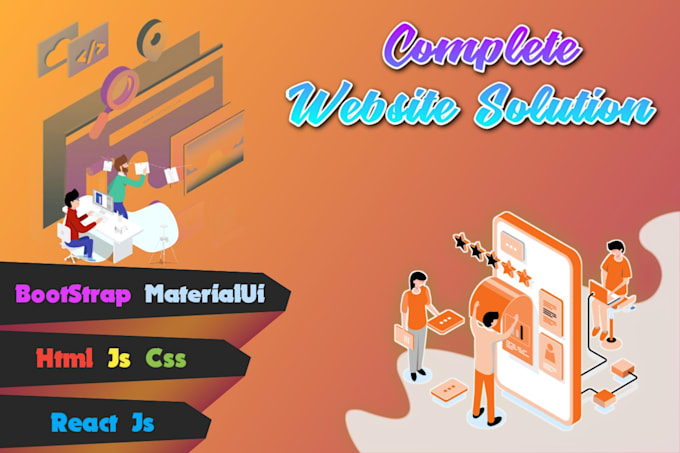 Create And Design Responsive React Web App By Fenilpatel003 Fiverr
