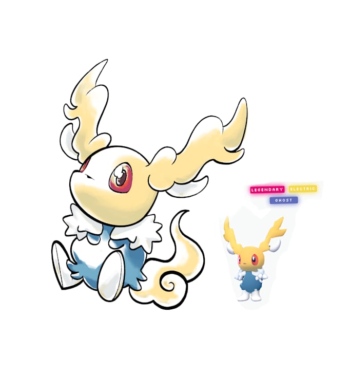 Draw and create ur custom pokemon by Jadedeadly | Fiverr