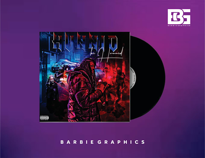 Illustrate unique album cover design by Barbiegrafix | Fiverr