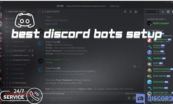 Manage your professional custom discord server and discord promotion by ...