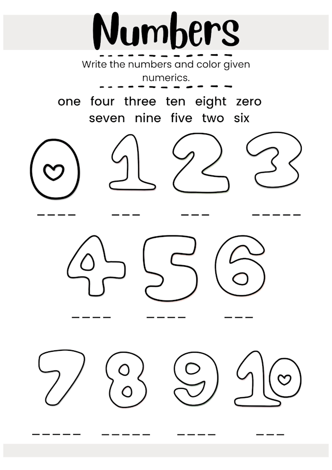 Design preschool worksheets and book pages using canva by Kasharooj ...