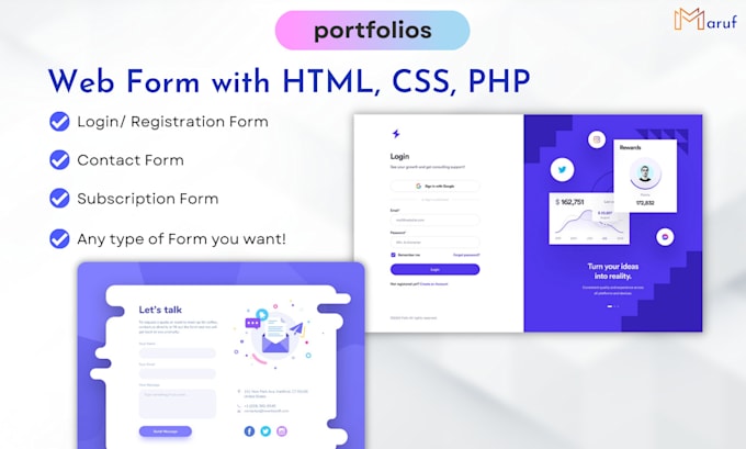 Create website form, pdf form, ms word, and google form by Marufjisan ...