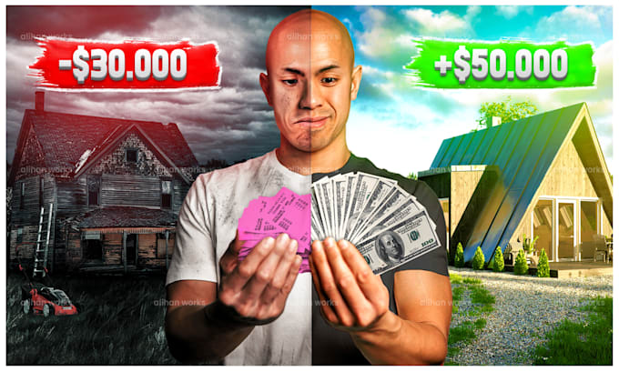 Create perfect youtube thumbnails for you by Alihanworks | Fiverr