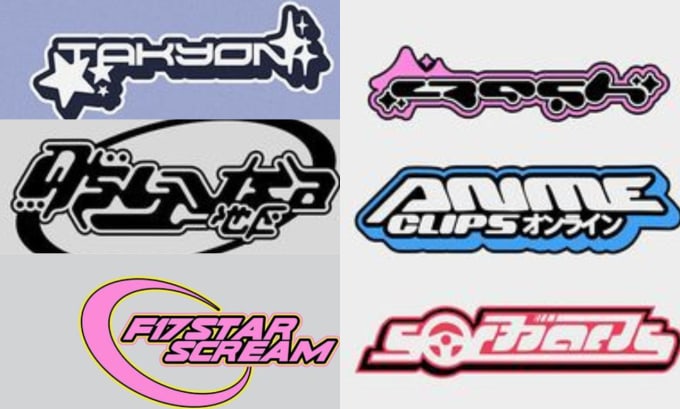 Design Y2k And Chrome Style Logo For Your Streetwear Brand And Company