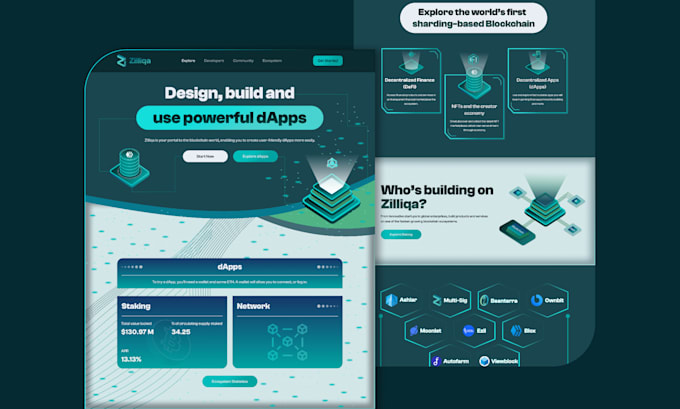 Design landing page ui design and website design for you by ...