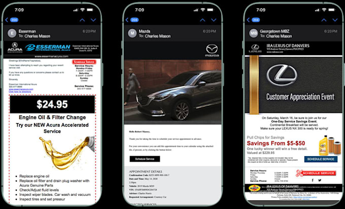 Design html email newsletter or marketing blast by Petegoode | Fiverr