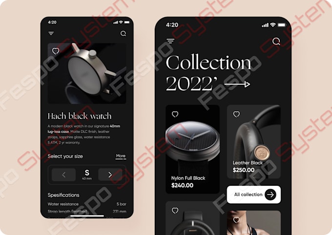 Develop high quality ios and android mobile app by Fesposystem | Fiverr