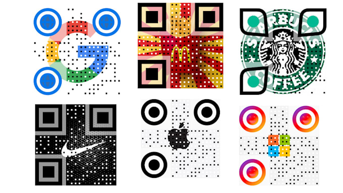 Design professional 5 custom qr code generator with logo by Editbajar ...