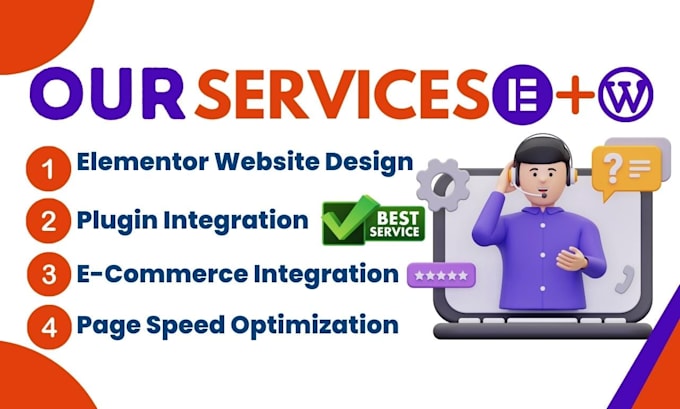Design fully responsive wordpress elementor website using elementor pro by Dev_marouf | Fiverr