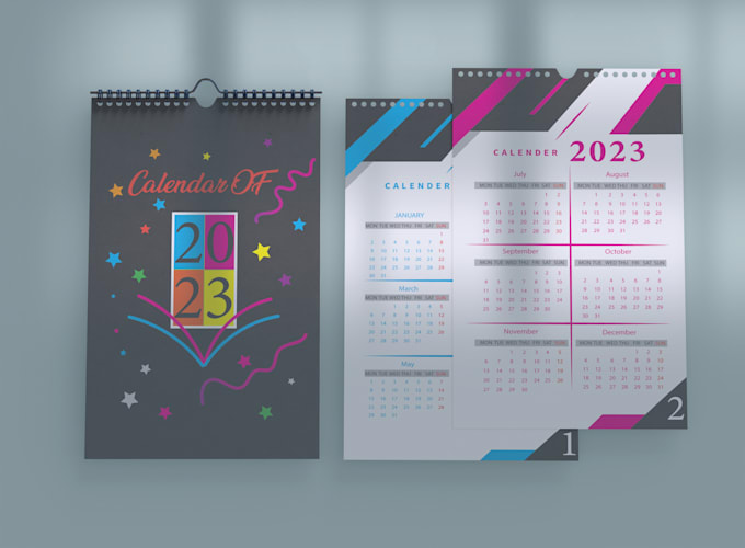 Make a wonderful wall calendar and desk calendar for you by Kmjihan ...
