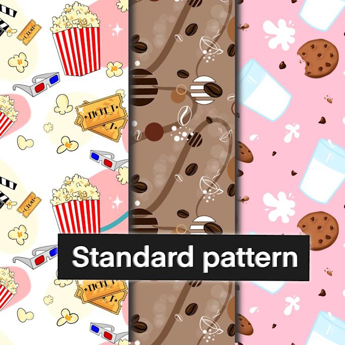 Create all types of unique seamless pattern illustrations by Millie313 ...
