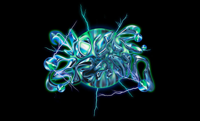 Draw custom typography, graffiti with bevel chrome effect by Mazorblade ...