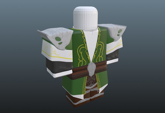 Do 3d model clothing for roblox characters and pm me before ordering by ...