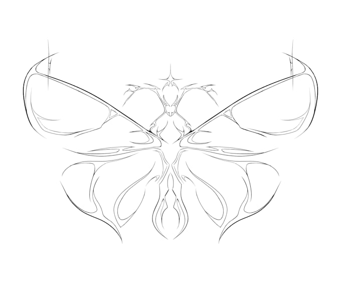 Create an original aggrogoth or cyber sigilism style design by Xhzsyb ...