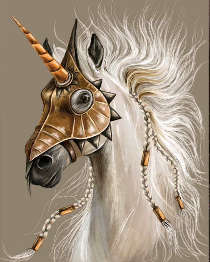 Draw realistic fantasy art and illustration by Ujala1111 | Fiverr