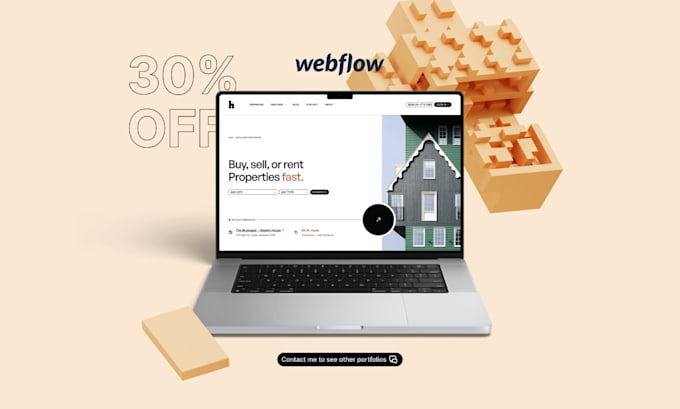 Create Custom Css Html Javascript For Your Webflow Site By Rifkiedr