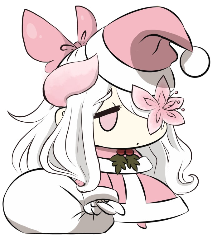Draw a custom padoru to gift by Reinemorteshi | Fiverr