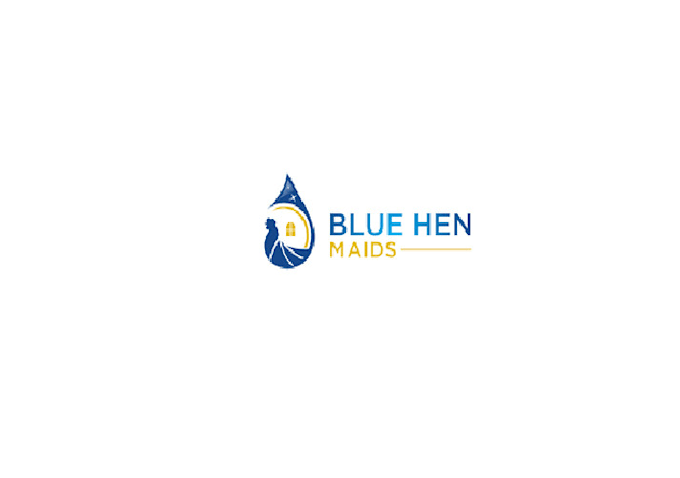 Do favorite genuine perfect blue hen maids cleaning service logo by ...