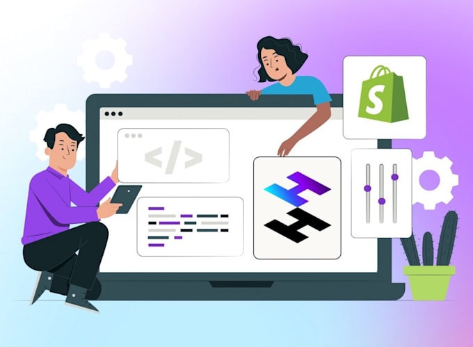 Create a tailor made shopify site with hydrogen js by Teknovation | Fiverr