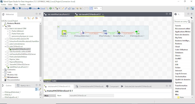 Develop etl piplines using talend by Cherkaouifettou | Fiverr