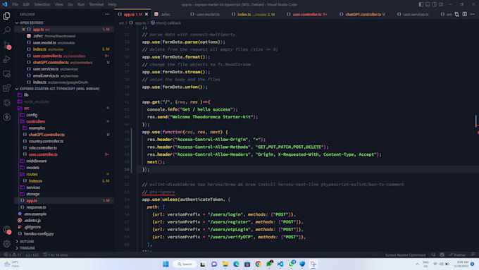 Build backend apis neatly written in typescript and node js by Theodore ... Build backend apis neatly written in typescript and node js by Theodore ...