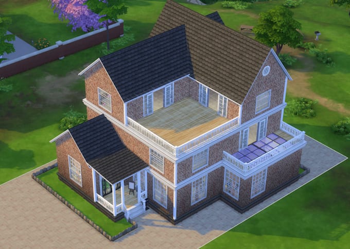Build you a house the sims 4 by Victoriakeona | Fiverr