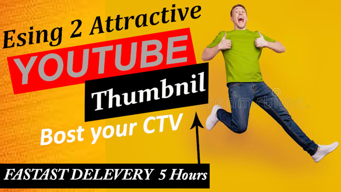 Design view boosting amazing youtube thumbnail in 1 day by Faizan ...