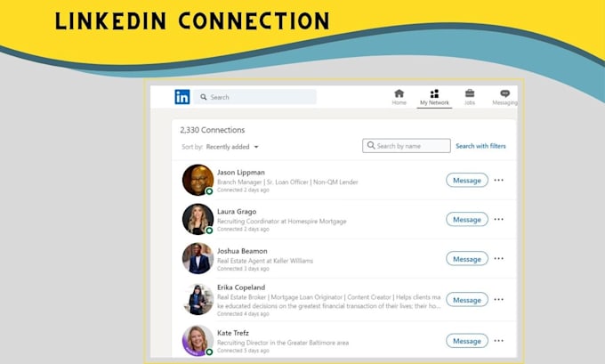 Send invitation, message and connect with people in linkedin by Mamun ...
