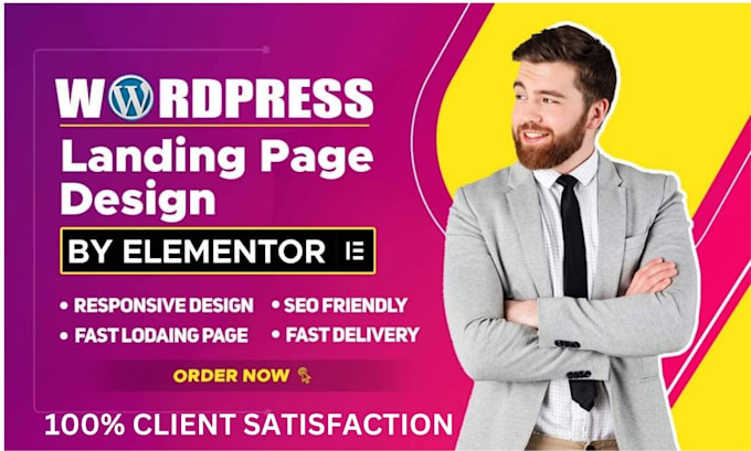 Create a landing page using elementor pro by Tareq_web | Fiverr