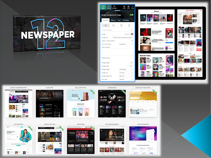 Copy website design using newspaper theme by Alex_nicula_wp | Fiverr